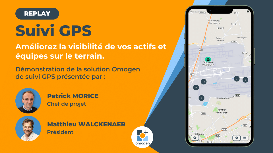 Démonstration de la solution Omogen de suivi GPS - Omogen